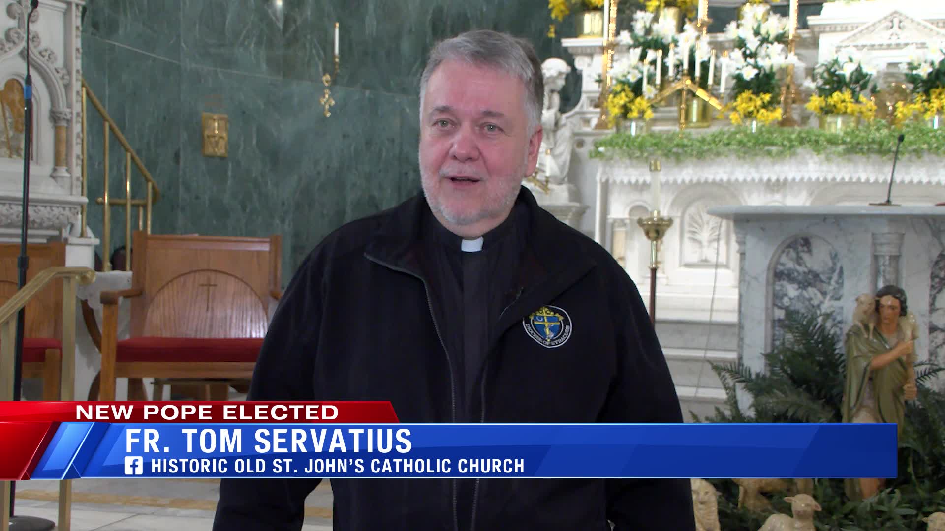 Father Thomas Servatius Interview on Pope Leo XIV – WUTR/WFXV ...