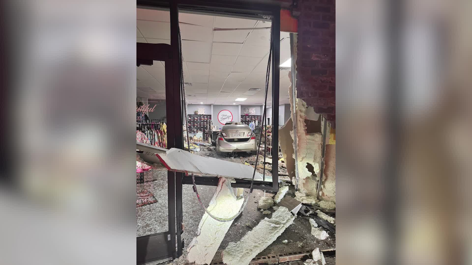 Enterprise business closed after car smashes through front window – WKRG News 5