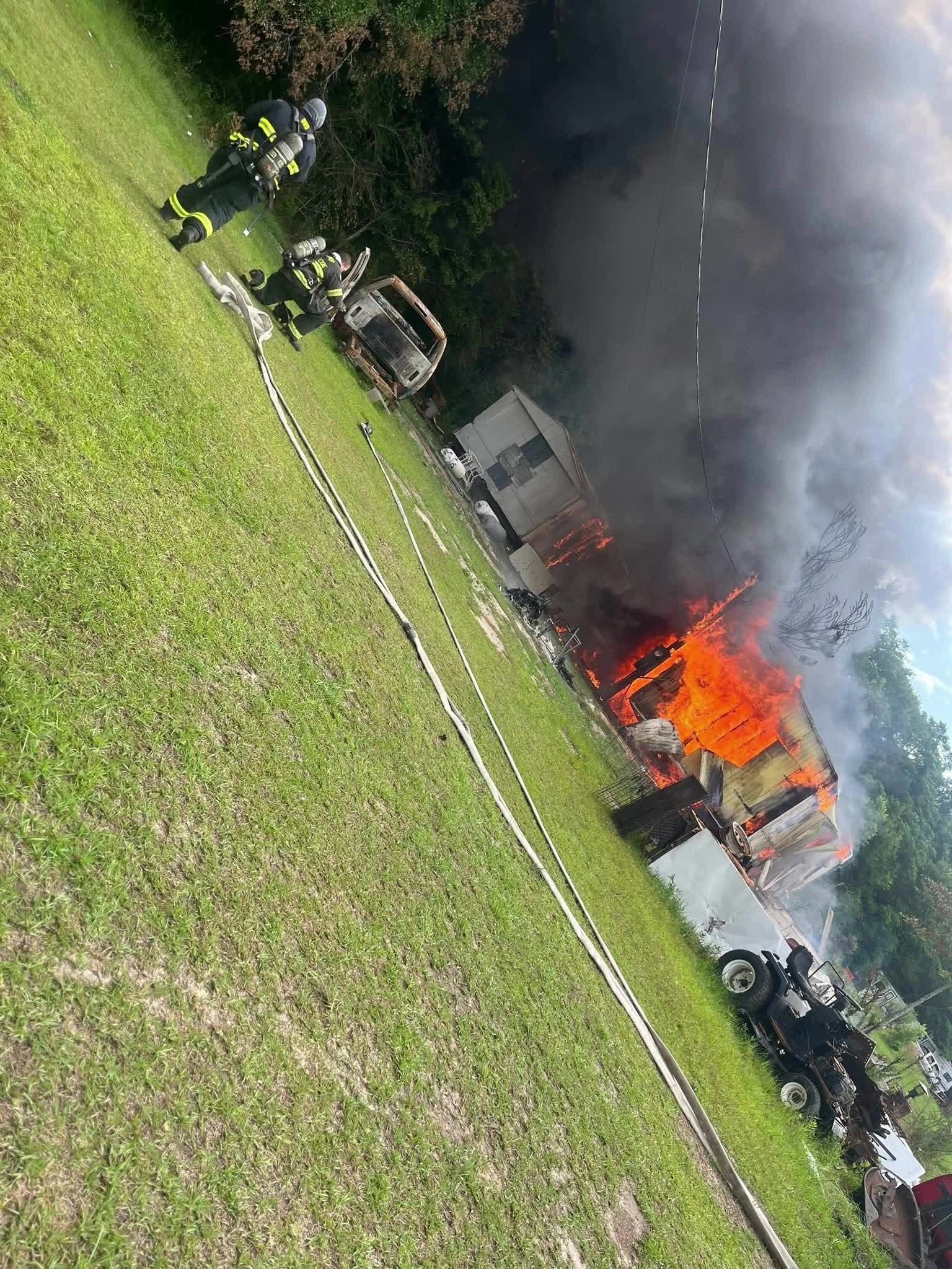 Fire destroys mobile home in Slocomb – WDHN – wdhn.com