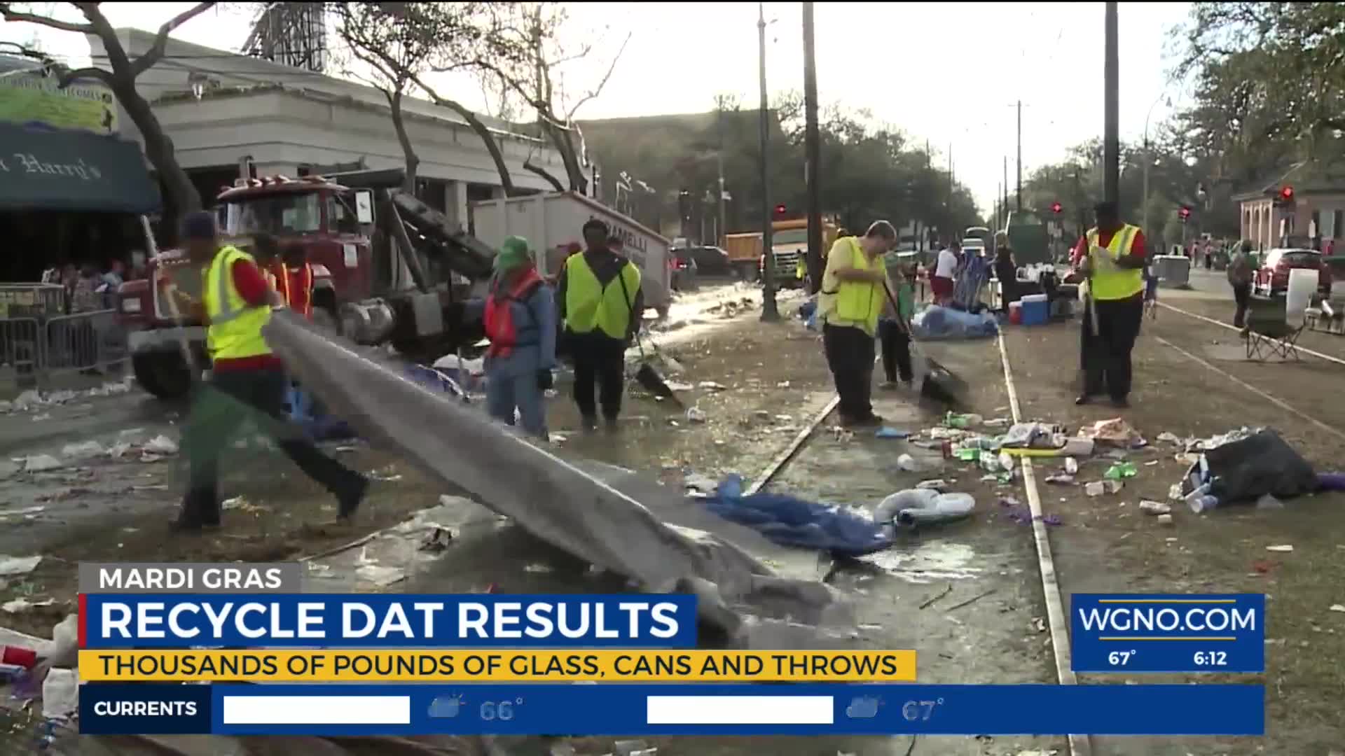 Over two tons of waste collected in Recycle Dat! first Mardi Gras ...