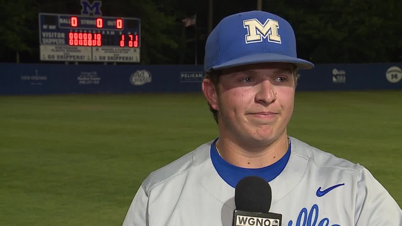 Kyle Charrier and Mandeville head coach Brady Benoit after 1-0 win over ...
