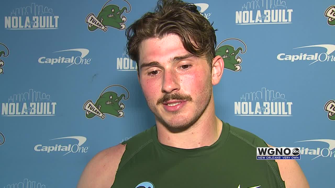 Interview: Tulane LB Tyler Grubbs – Thursday, March 16, 2023 – WGNO