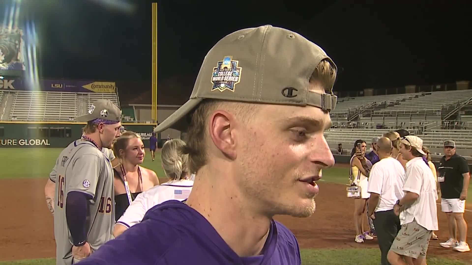 WATCH: Gavin Guidry speaks on LSU pitching depth, second Omaha trip and ...
