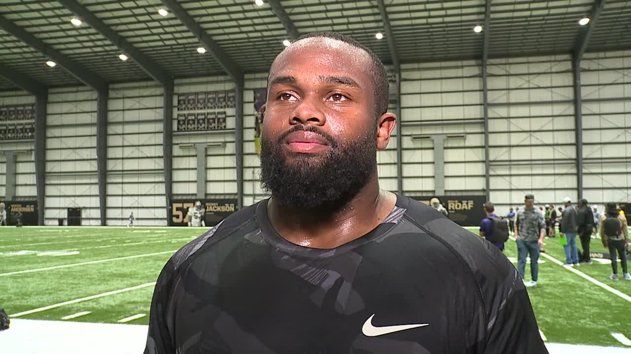 Southern DL Jason Dumas on Pro Day 2023, playing fullback, NFL Draft – WGNO