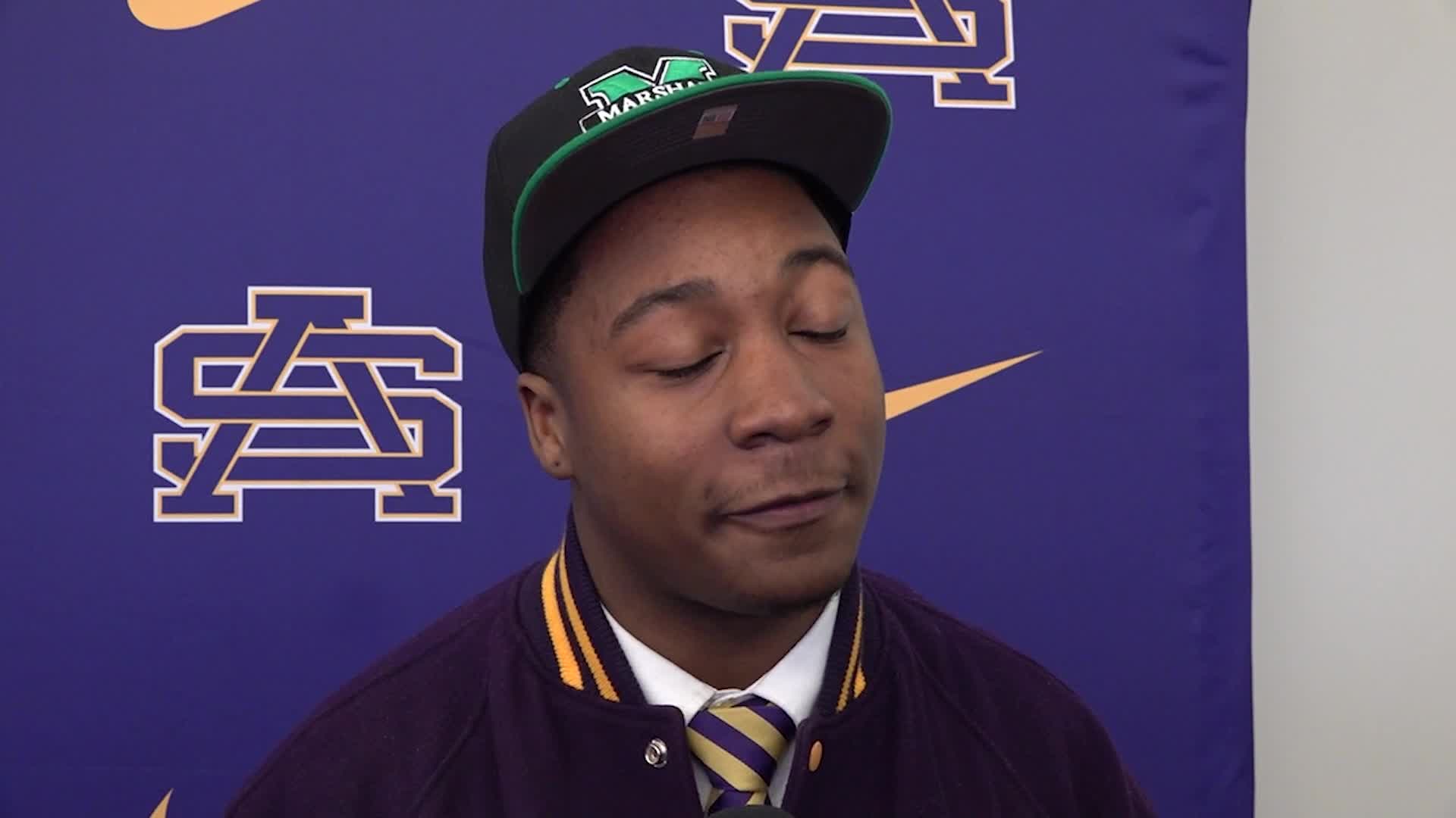 St. Aug’s Moses Gray talks decision to sign with Marshall – WGNO