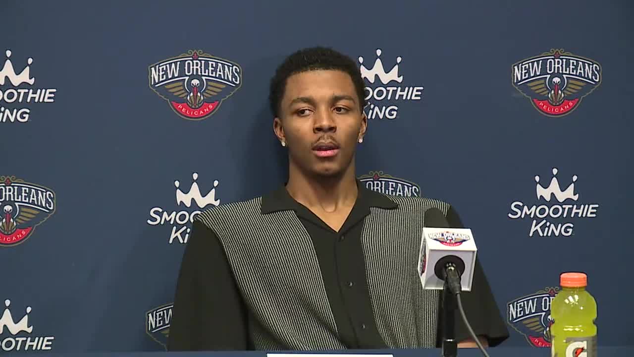 Trey Murphy on 138-131 OT win over Memphis, clinching play-in game – WGNO