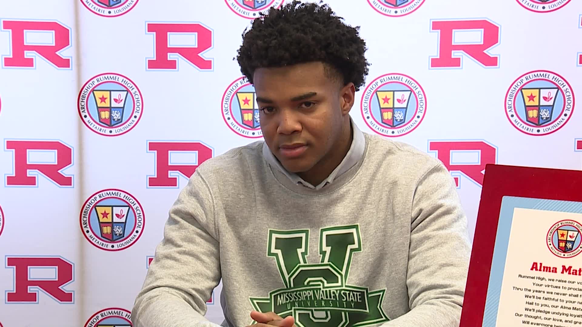 Video: Rummel recognizes three football players on National Signing Day ...