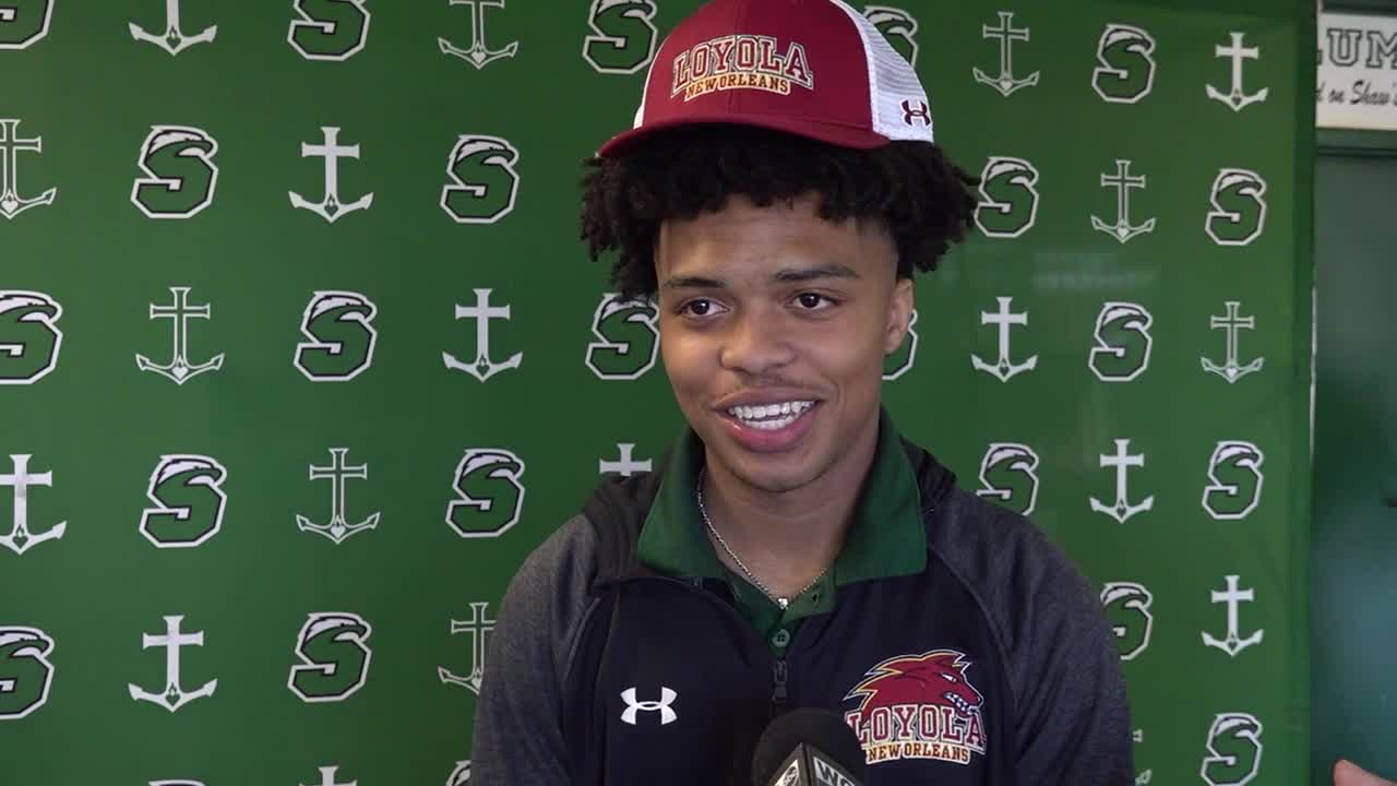 Kam Johnson talks about signing with Loyola – WGNO