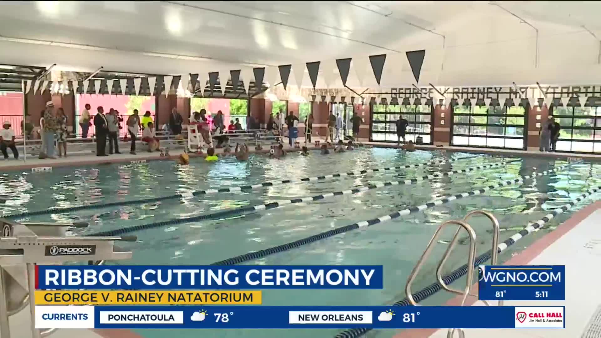 New year-round pool honoring longtime Zulu member opens in Algiers – WGNO