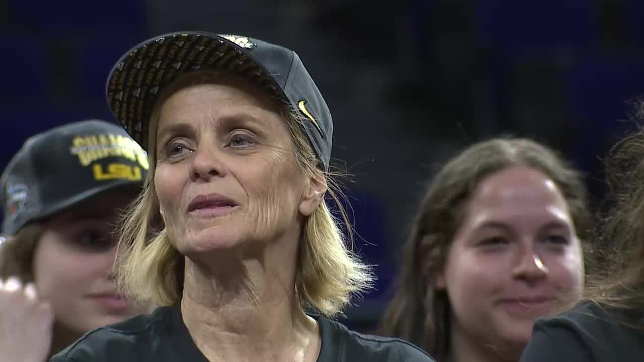 LSU hosts ‘Champions Celebration’ in honor of women’s basketball team ...