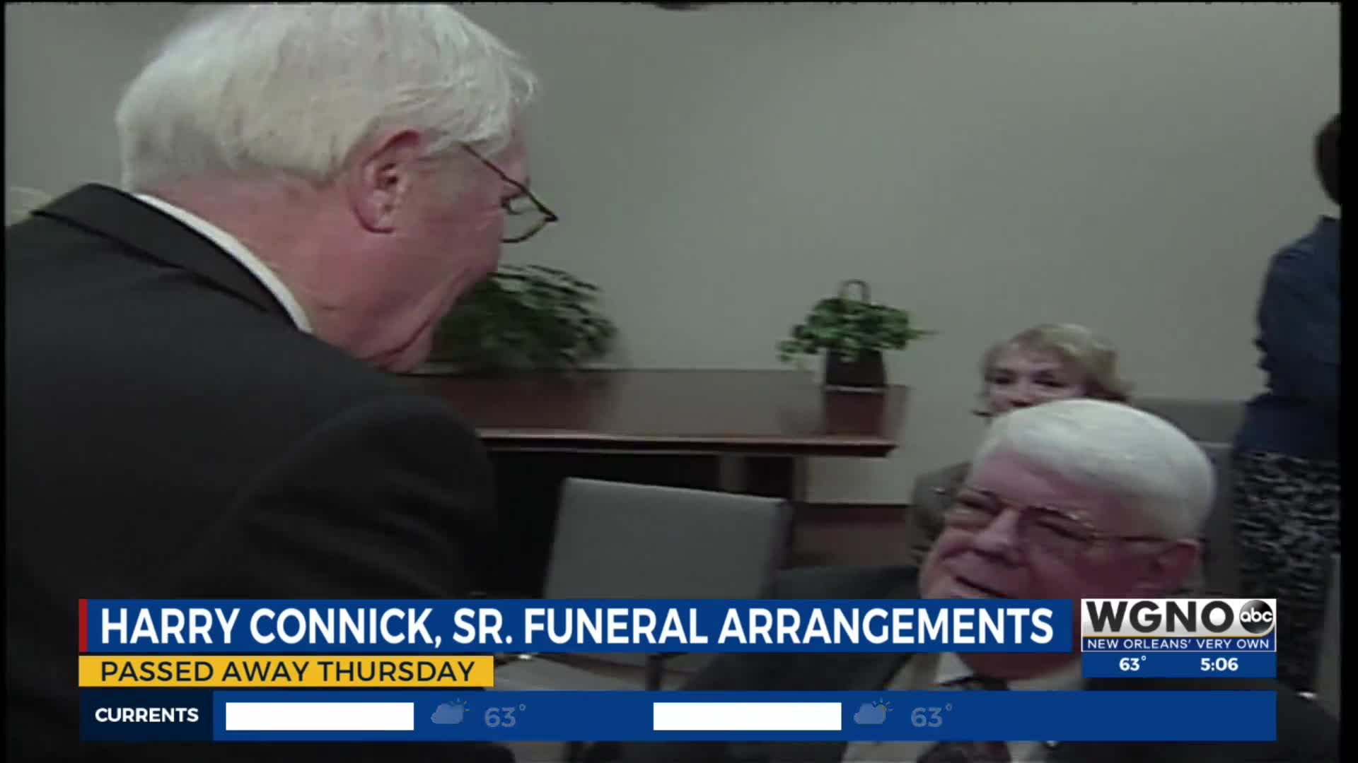 Funeral arrangements announced for Harry Connick, Sr. – WGNO
