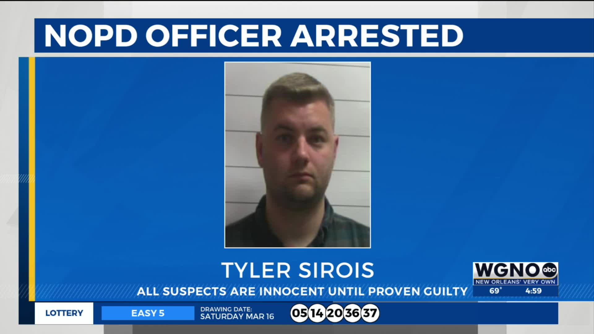 New Orleans Police Department officer arrested on false imprisonment ...