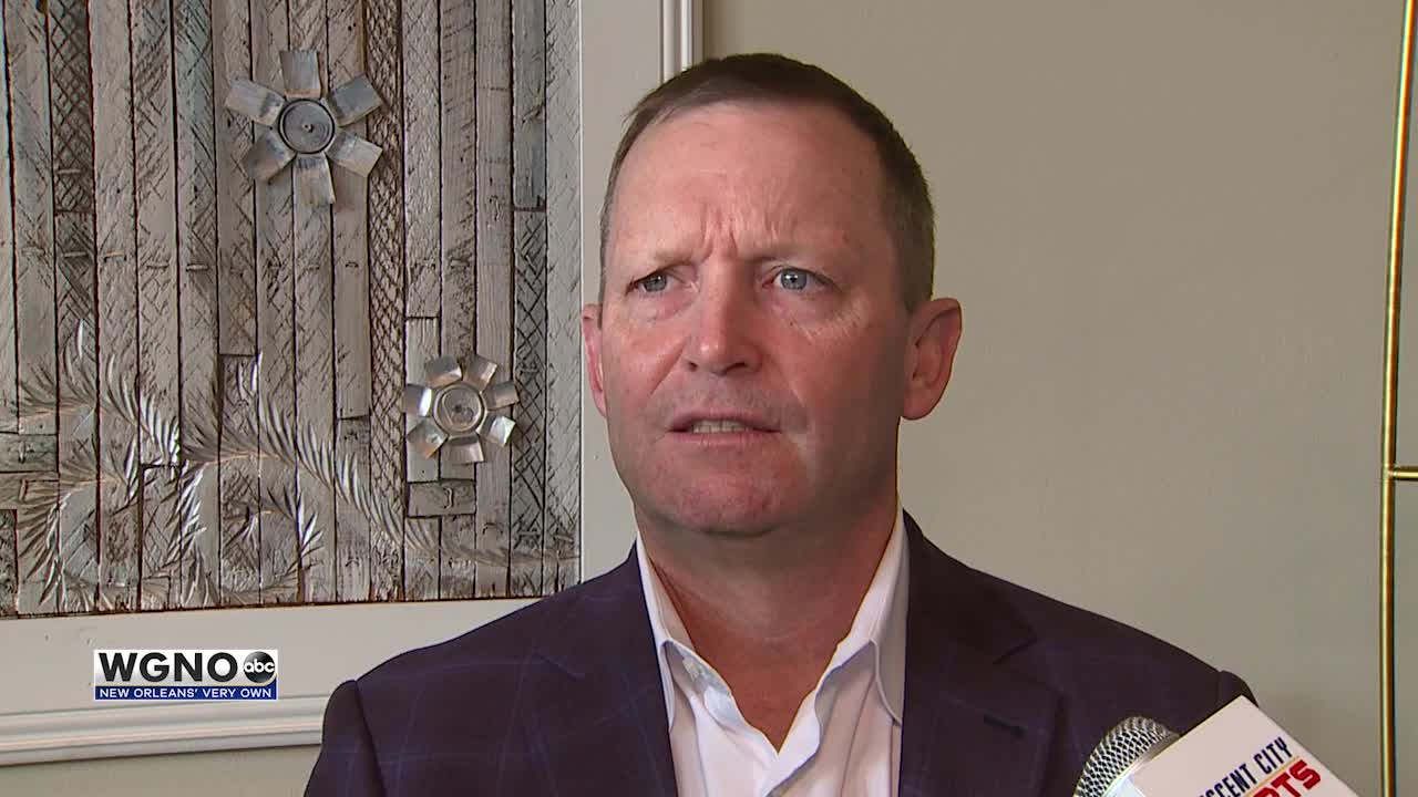LSU head coach Jay Johnson at the 3rd annual GNO Baseball Bash – WGNO