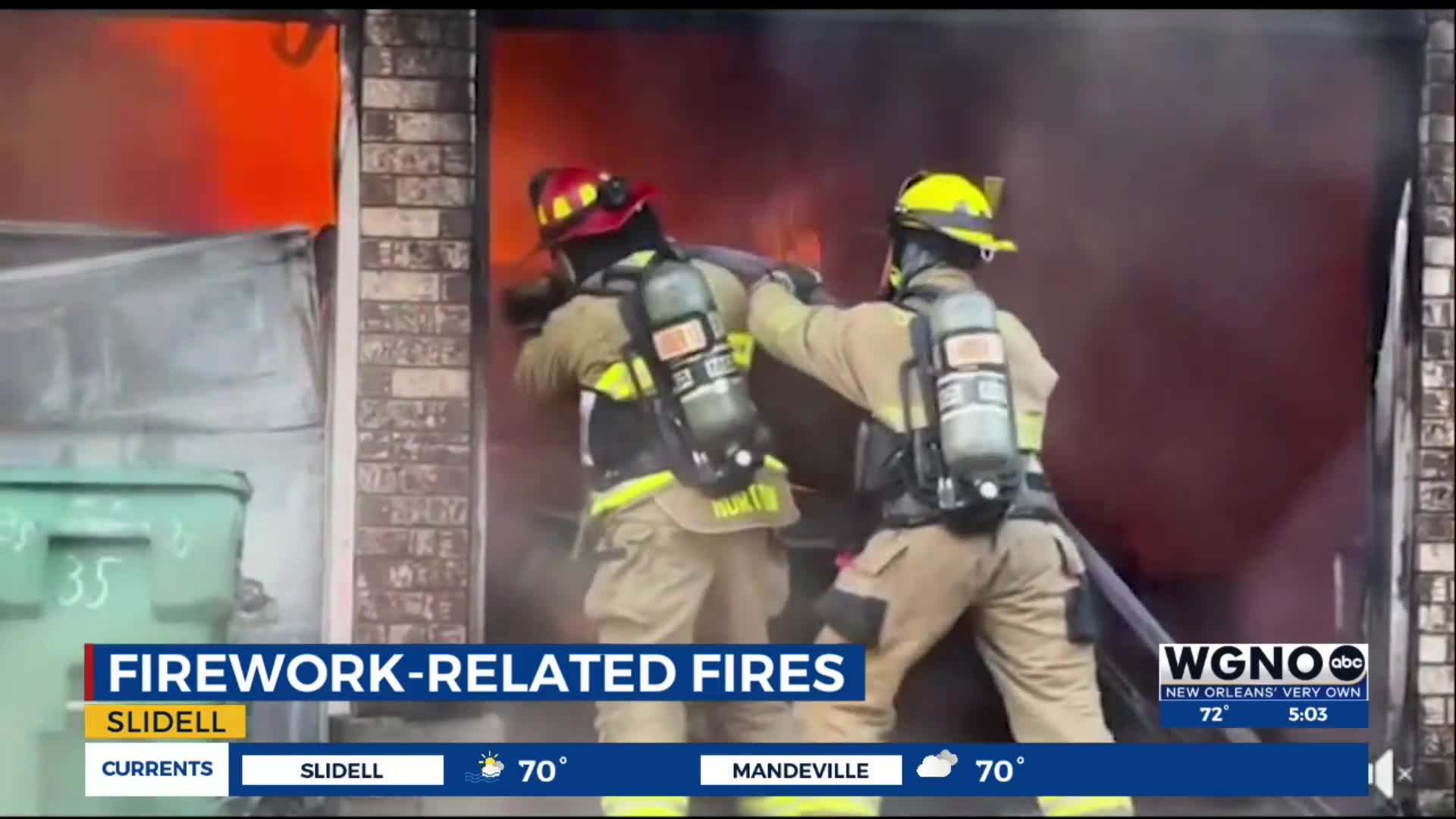 For 12 hours, Slidell Fire Departments battled 10 fires due to improper ...