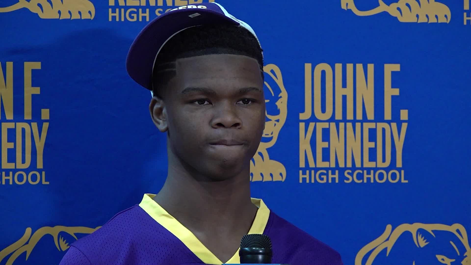John F. Kennedy’s Bernard Causey talks decision to sign with LSU – WGNO