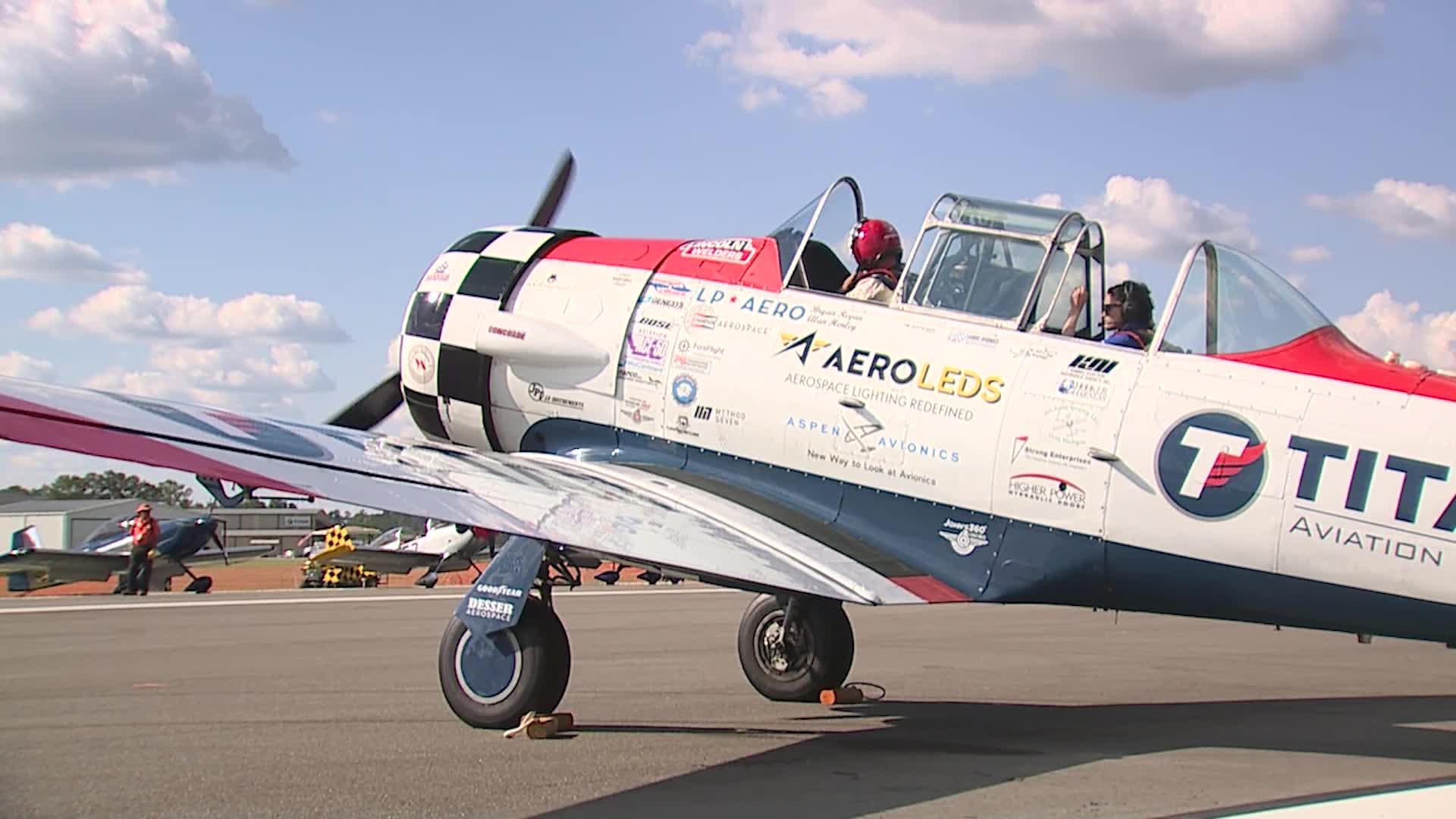 Our Natalie Parsons takes to the skies with Titan Aerobatic Team at ...
