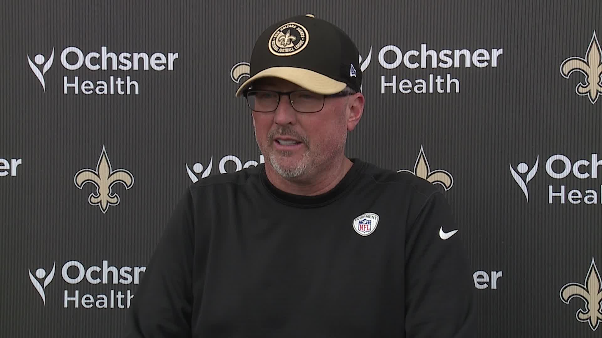 Saints OC Pete Carmichael talks win over the Bears and previews matchup ...