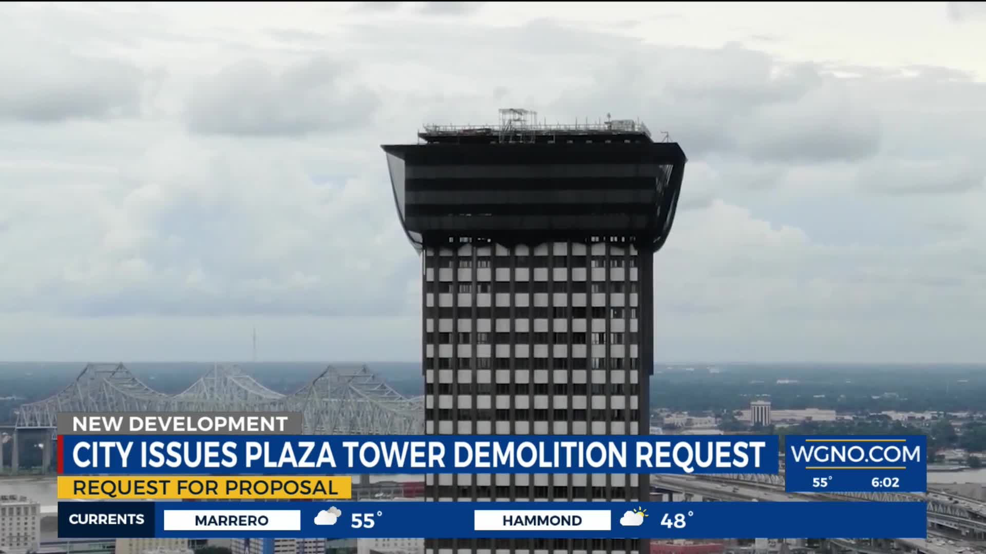 New Orleans issues request for proposals for demolition of Plaza Tower ...