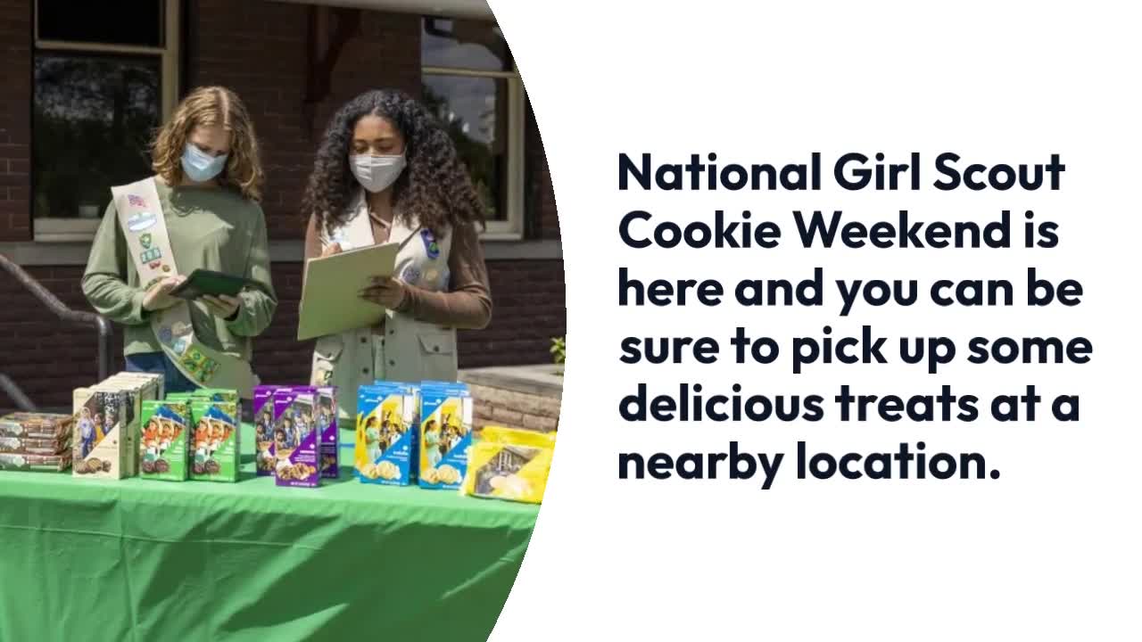 National Girl Scout Cookie Weekend is here – WGNO