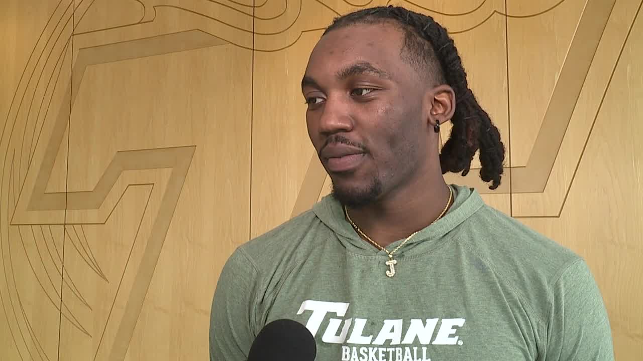 Tulane’s Jaylen Forbes on being named Second Team All-AAC – WGNO