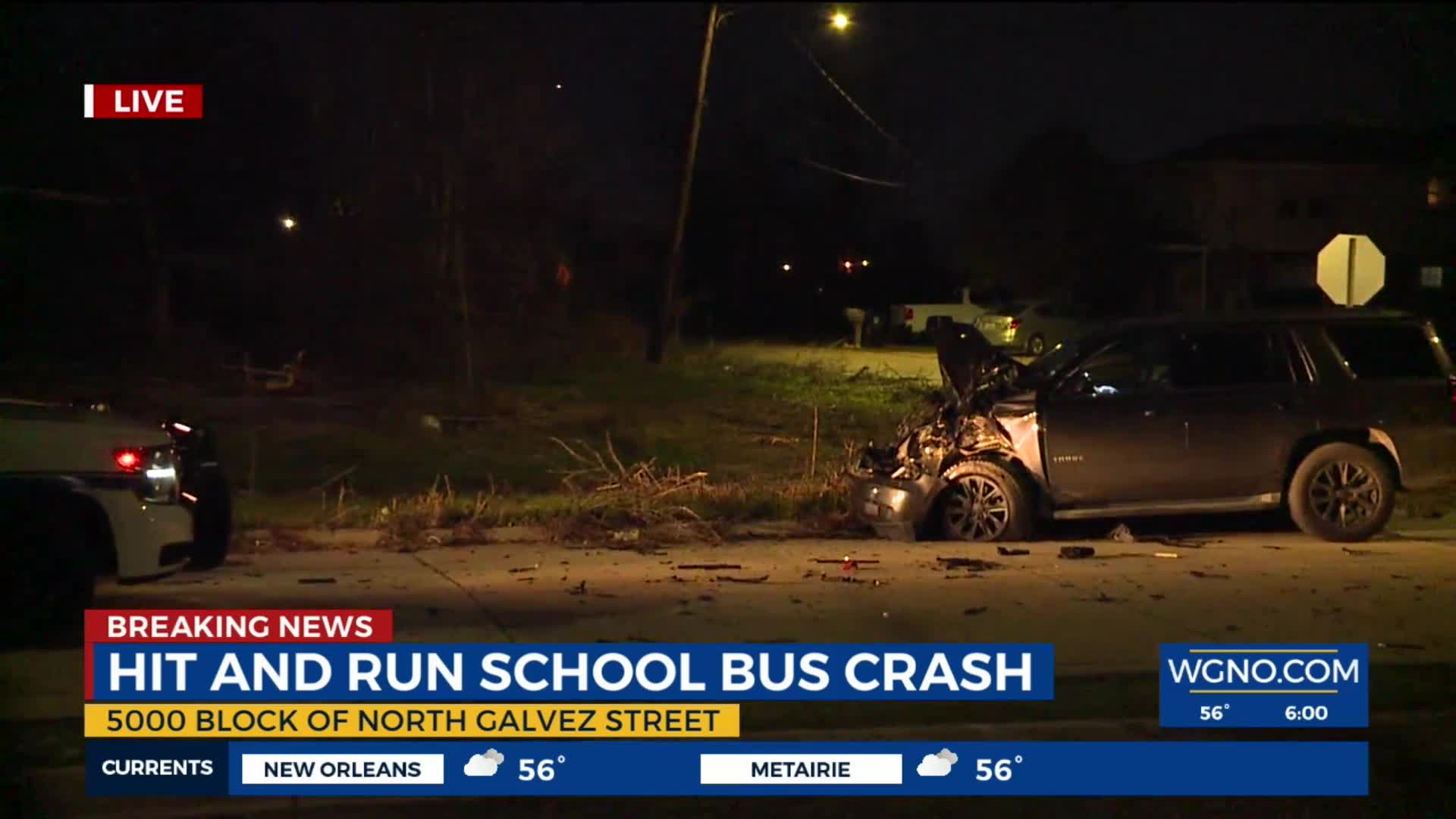 NOPD investigating crash involving school bus in Lower Ninth Ward – WGNO