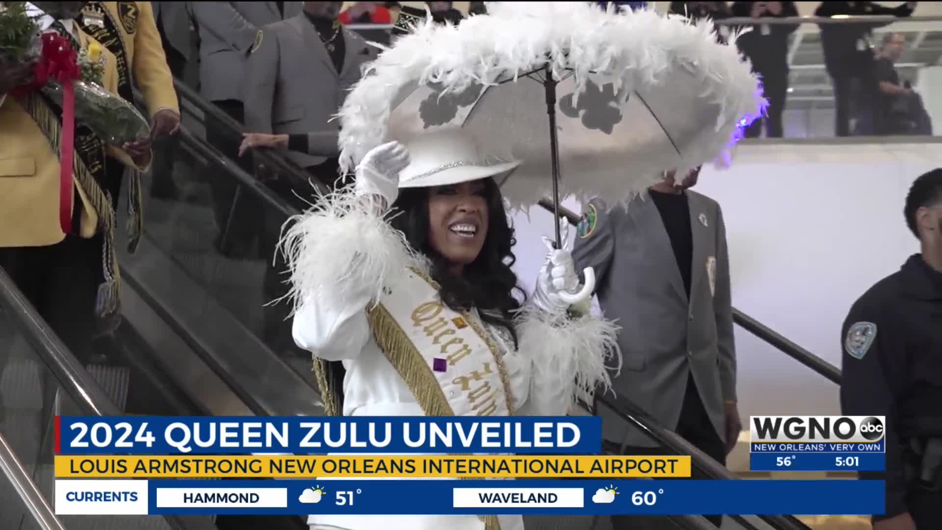 Zulu Queen arrives at Louis Armstrong New Orleans International Airport ...