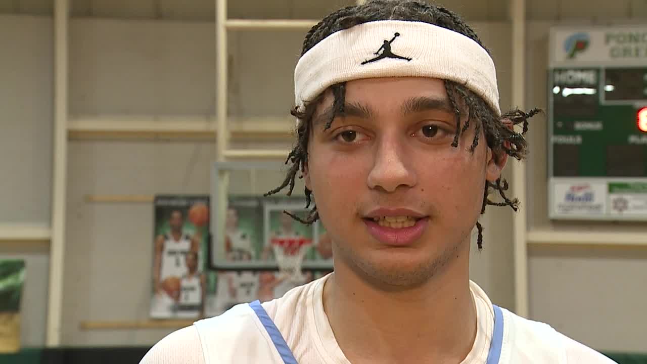 Allen Graves after Ponchatoula’s win over Carver Friday night – WGNO