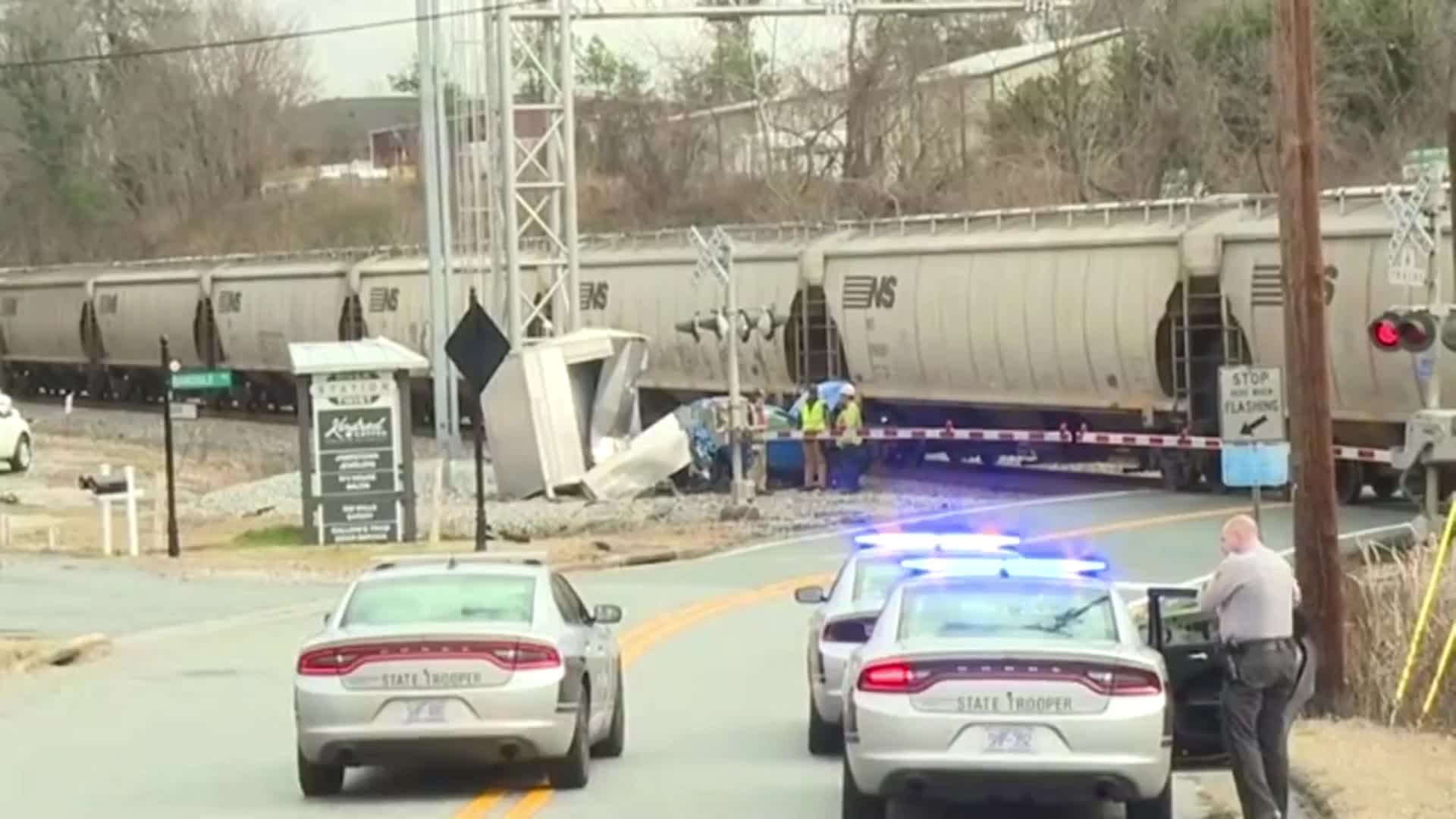 Train vs. car crash in Jamestown; 1 injured, EMS says – FOX8 WGHP