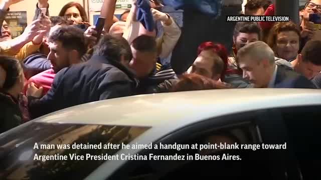 Attempt To Kill Argentina Vp Fails When Handgun Misfires Pix11