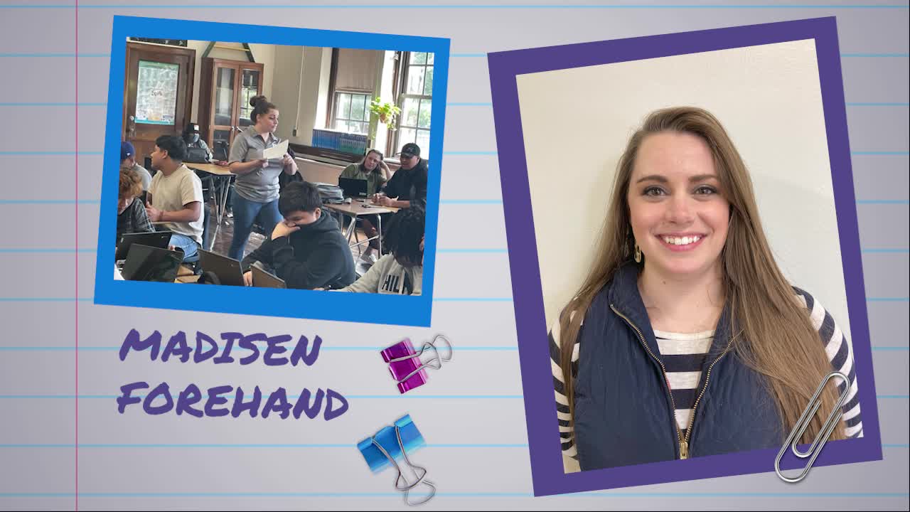 Madison Forehand is our Educator of the Week! – FOX8 WGHP
