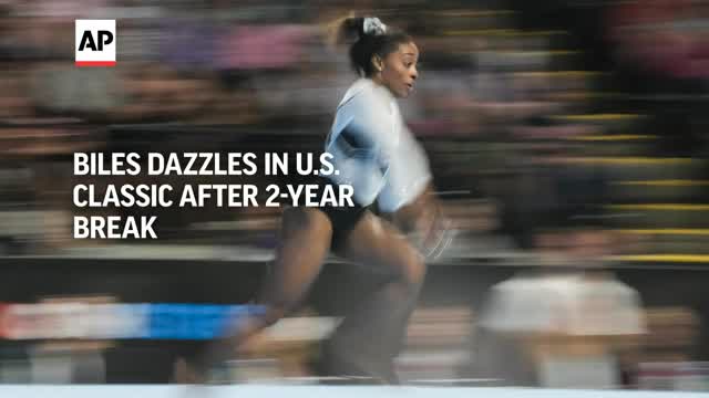 Simone Biles makes a comeback – WGN Radio 720 – Chicago's Very Own