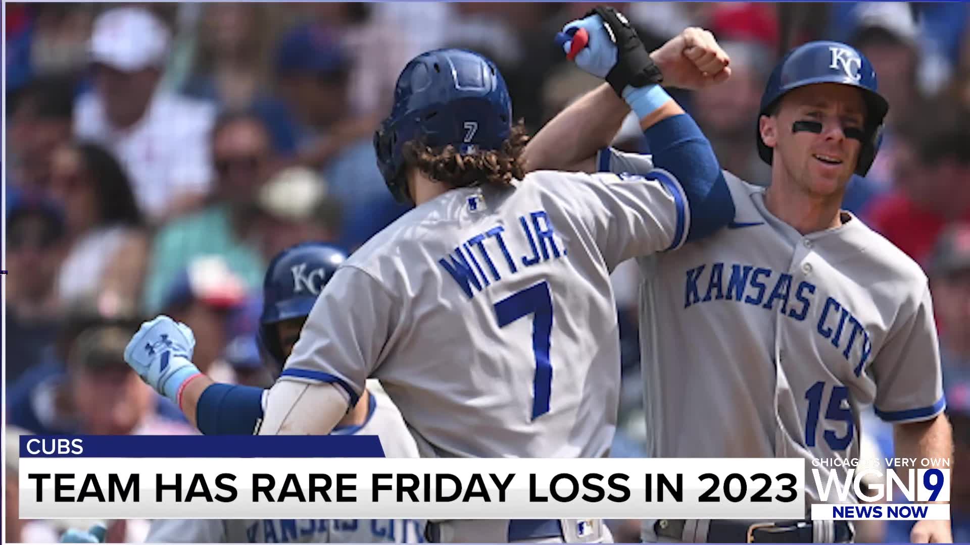 It was a rare Friday for the Cubs in 2023 this week at Wrigley Field ...