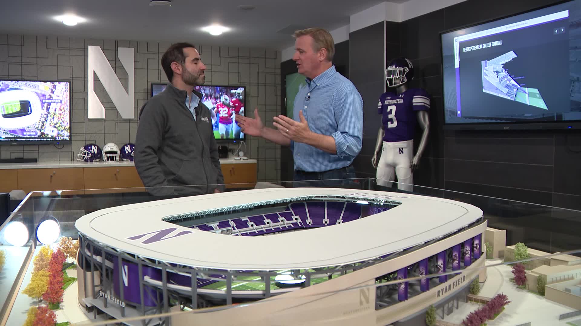 Josh Frydman Tours Construction of the New Ryan Field – WGN-TV