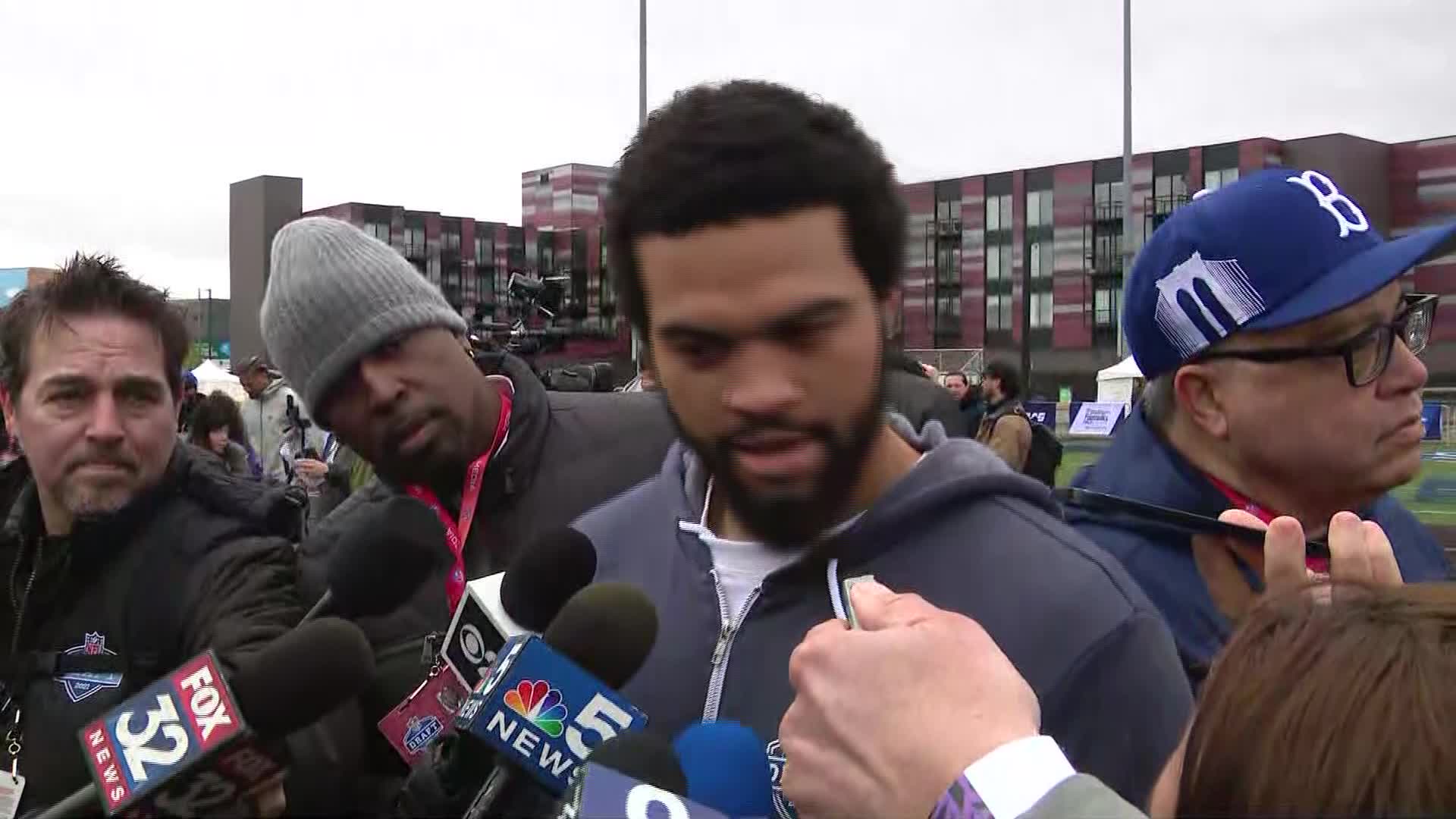 Caleb Williams talks dinner with Bears, being comfy in his own skin ...