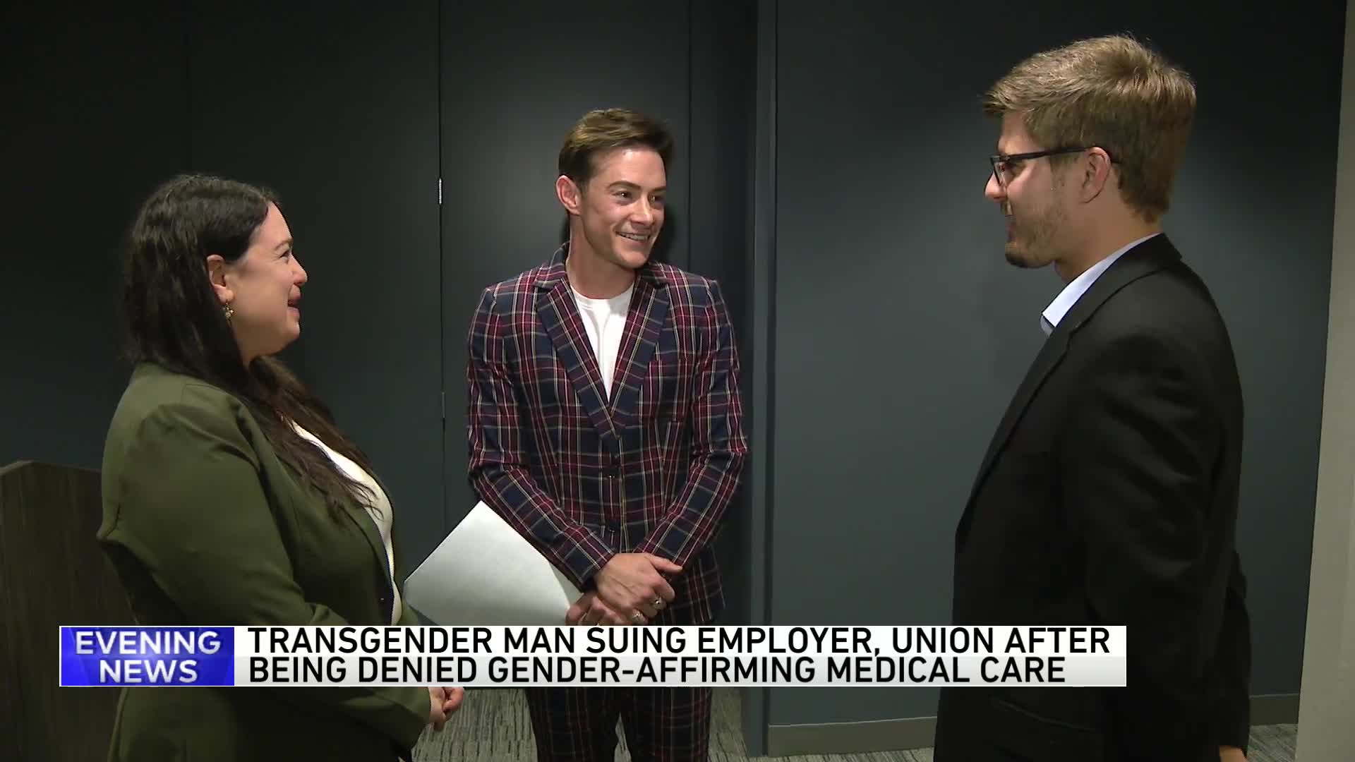 Transgender man suing employer, union after being denied gender ...