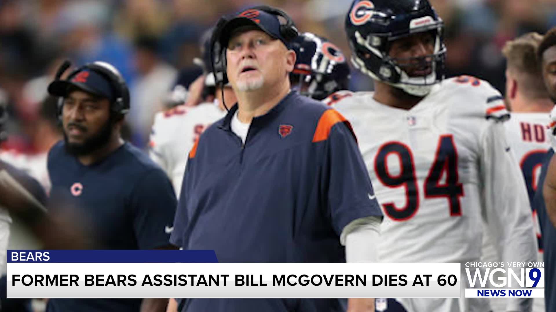 Former Bears assistant coach dies of cancer – WGN-TV