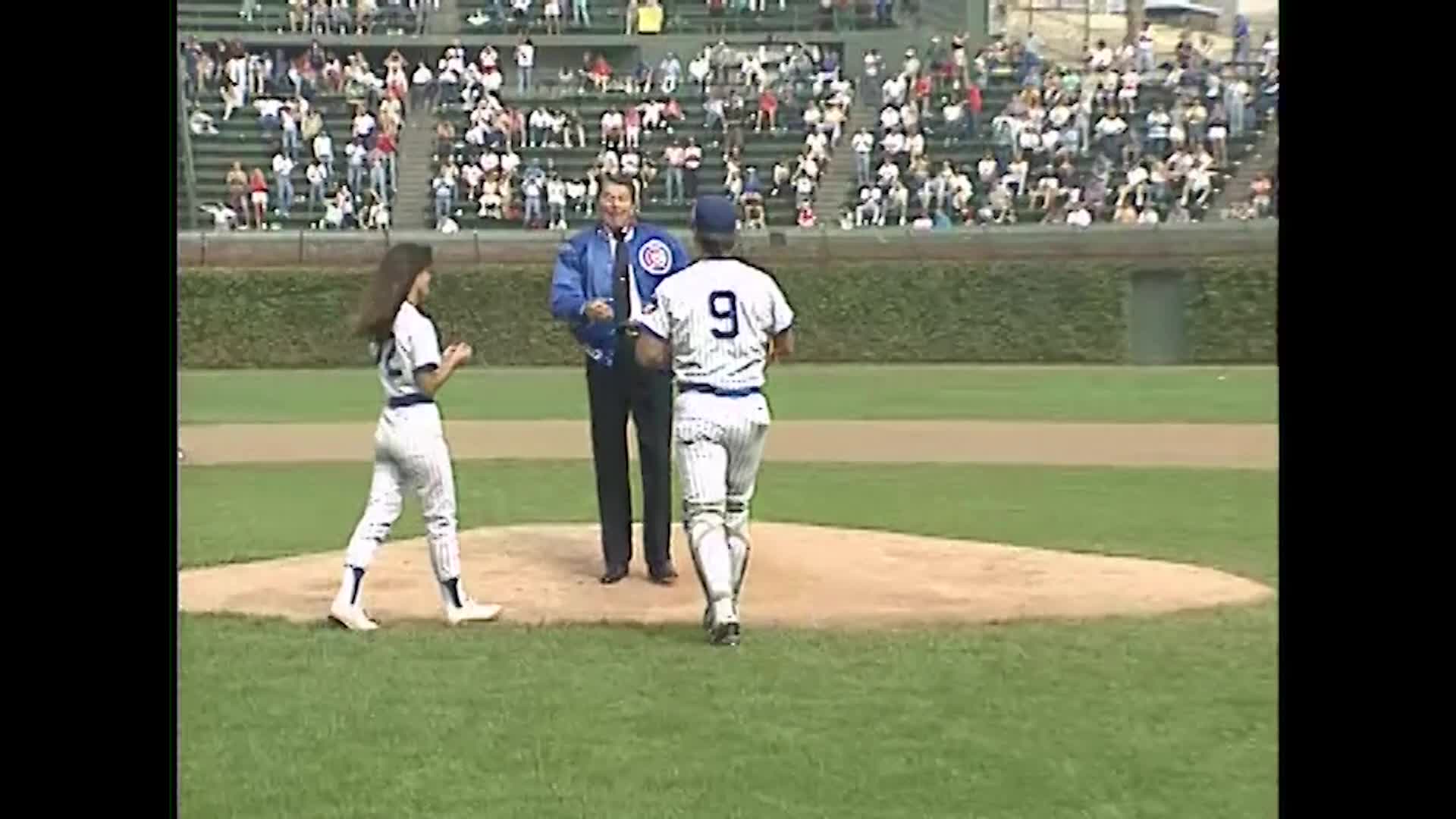 When Reagan came to Wrigley – WGN-TV