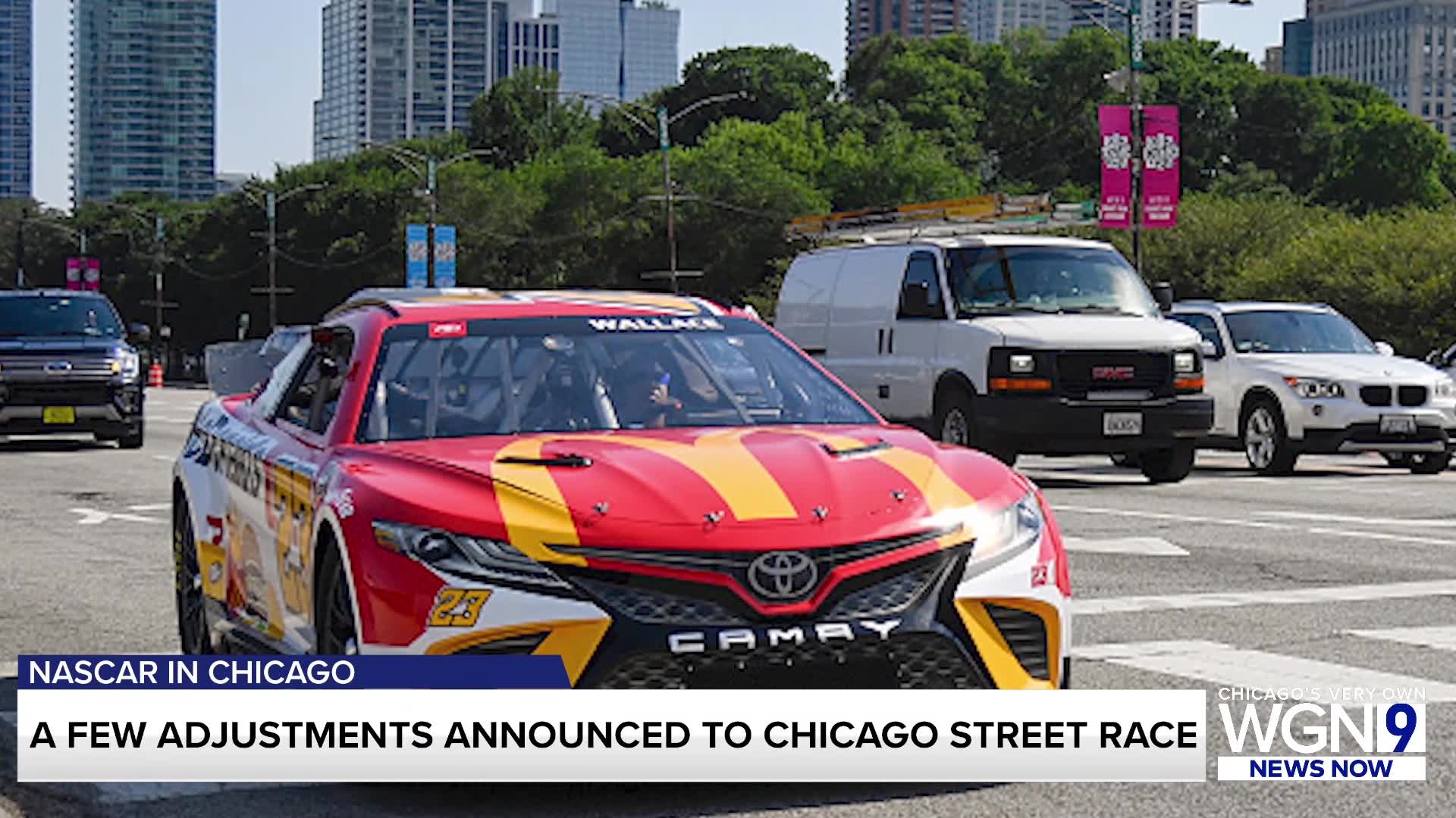 NASCAR making a few adjustments to Chicago races – WGN-TV