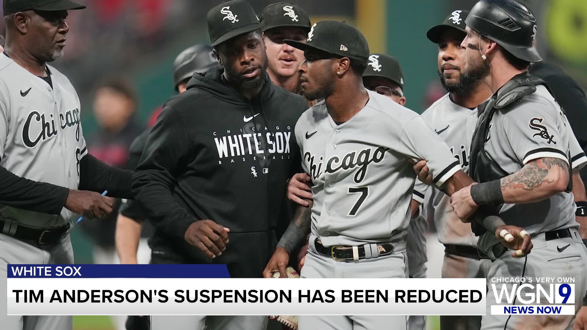 Tim Anderson has his suspension reduced by MLB – WGN-TV