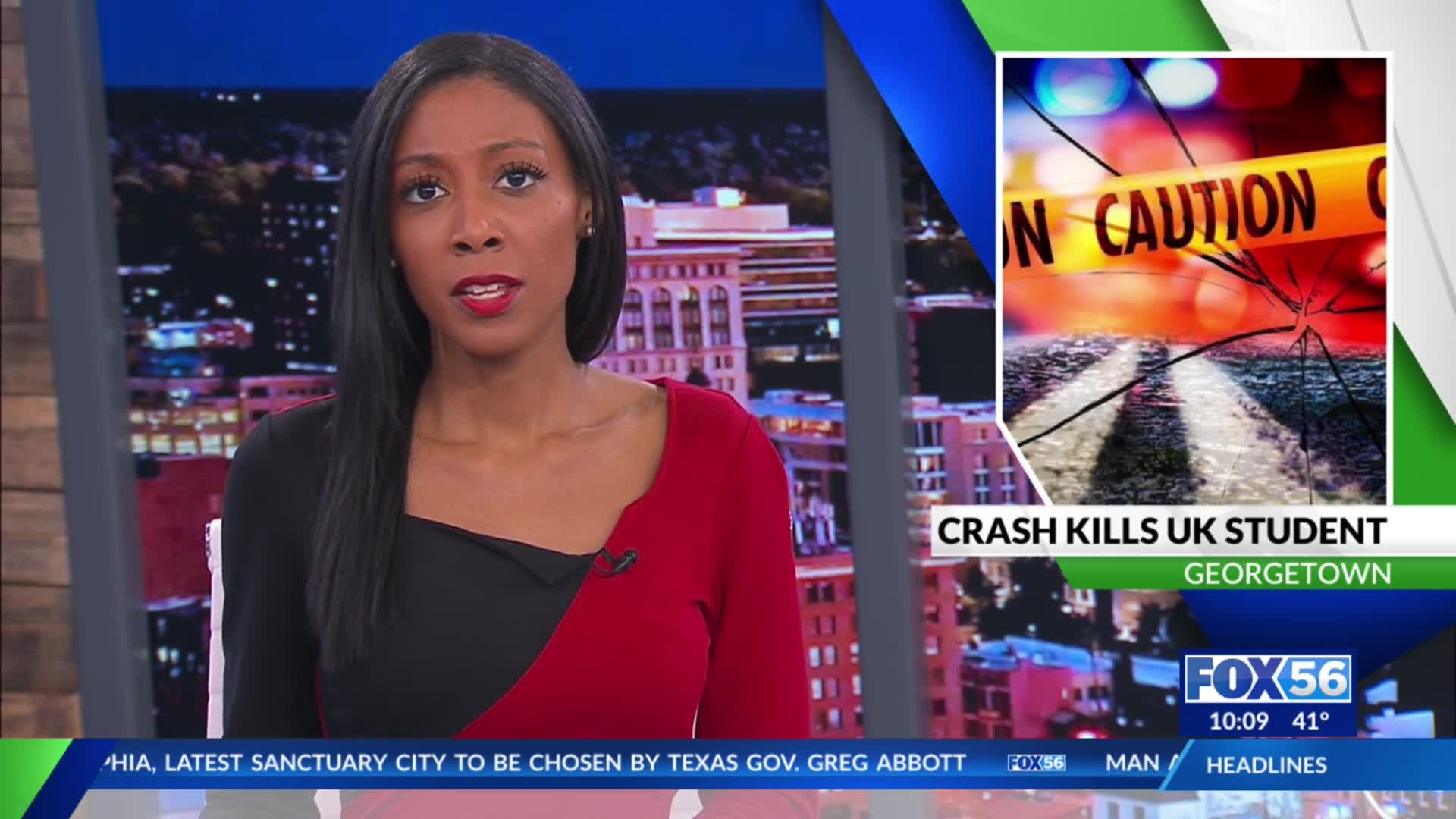 UK student dies in Georgetown wreck – FOX 56 News