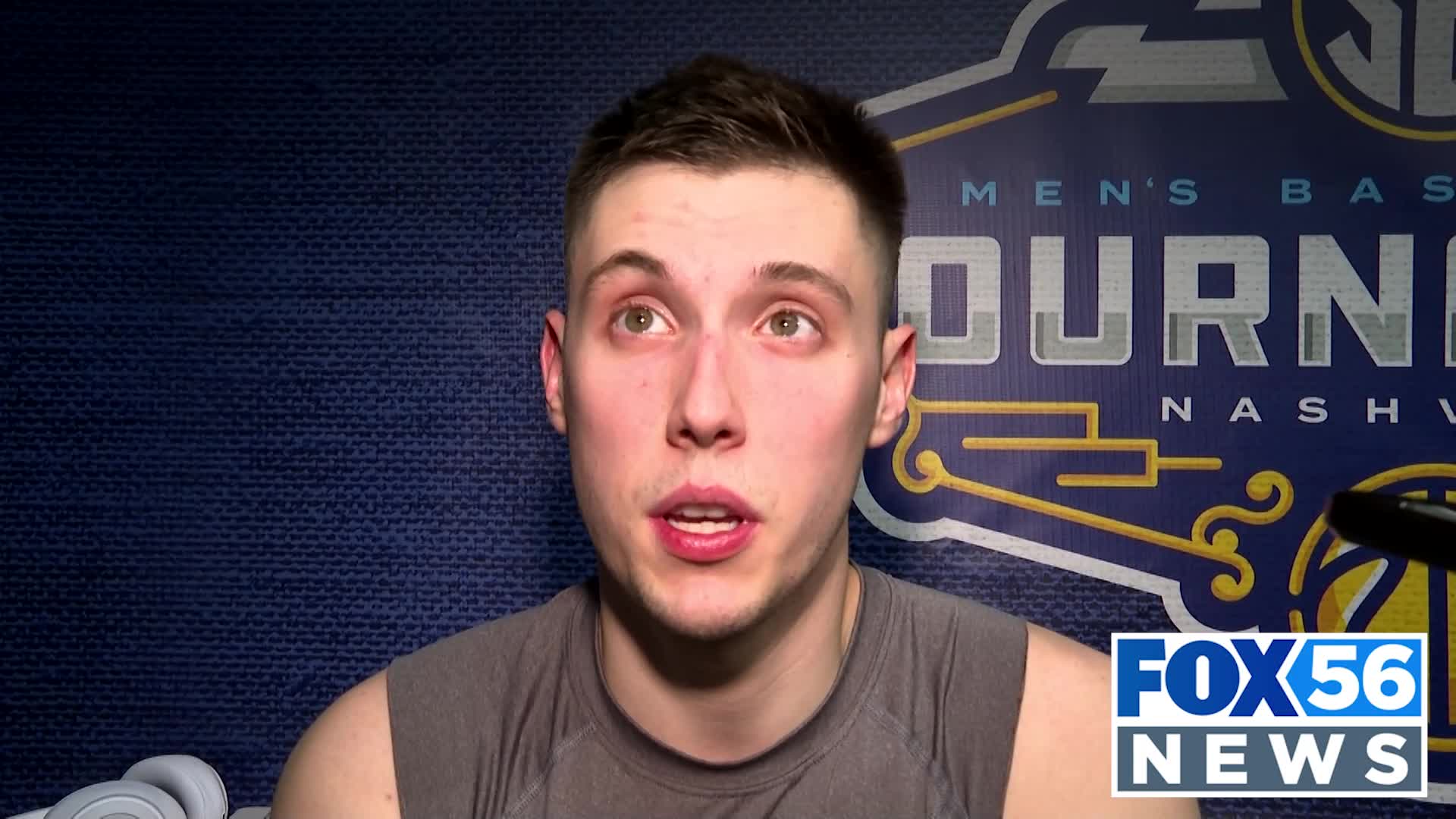 CJ Fredrick reflects on loss to Vanderbilt in SEC tournament – FOX 56 News