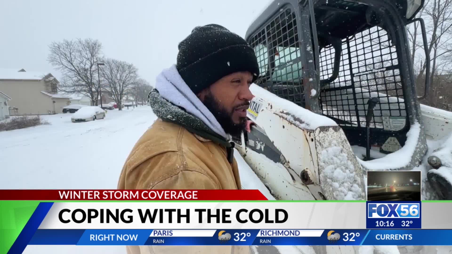 Lexington residents and business owners cope with the cold – FOX 56 News