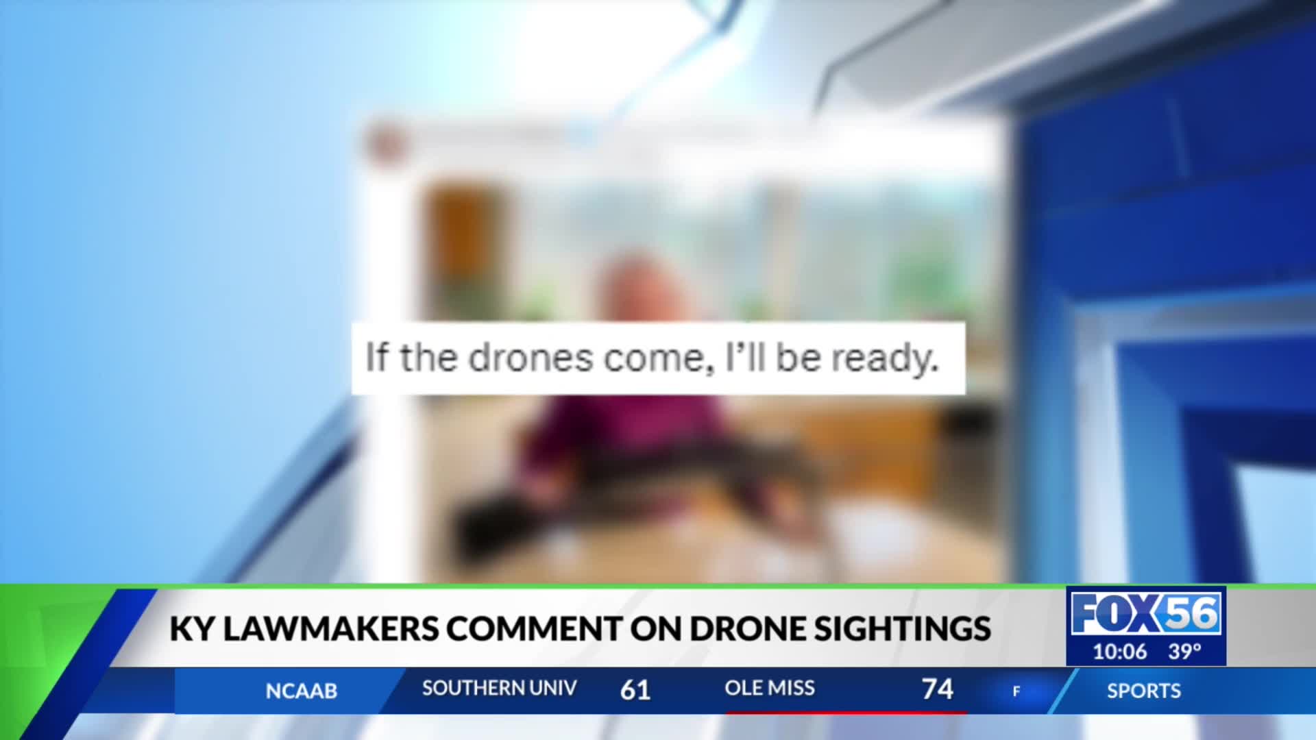 Kentucky politicians voice support for shooting down ‘mysterious drones ...