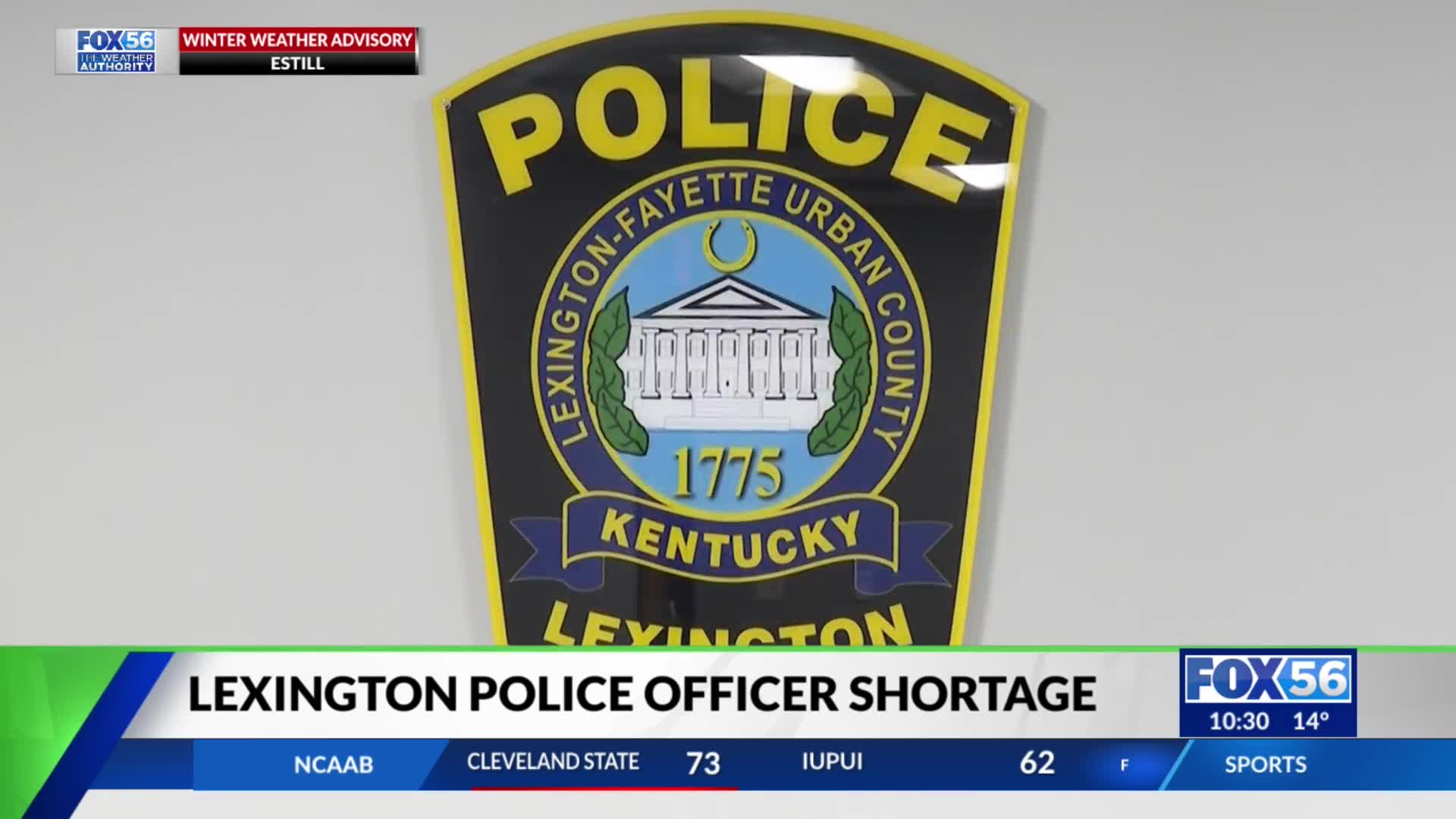 Lexington Police Department addresses officer shortages – FOX 56 News